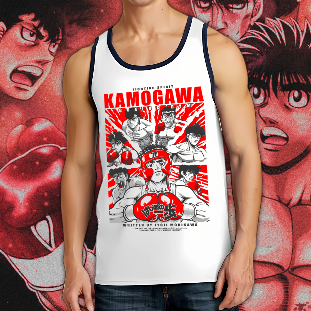 Polera Tank Hajime No Ippo II | Ippo Makunouchi | Diseño Anime ...
